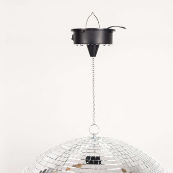 18" LED Light Rotating Disco Ball Motor | eFavormart