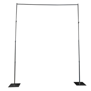 Black Metal Adjustable Backdrop Stand | eFavormart