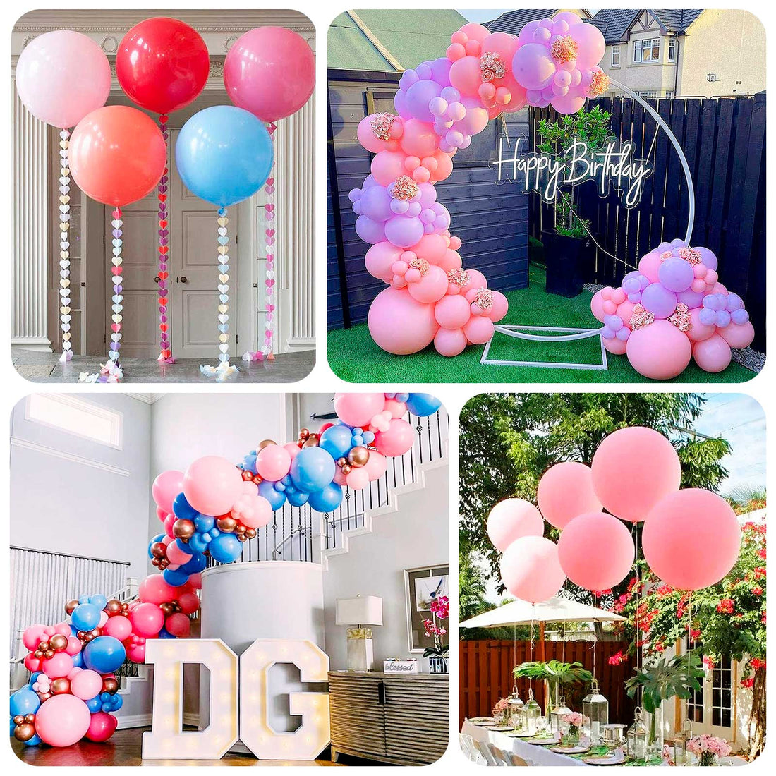 36" Pink Biodegradable Balloon | eFavormart