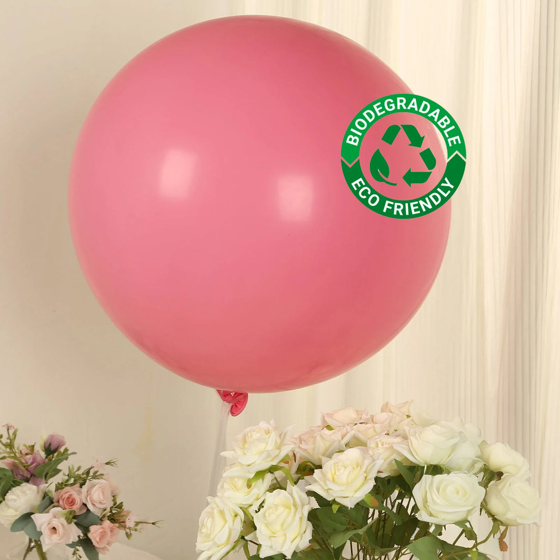 36" Pink Biodegradable Balloon | eFavormart