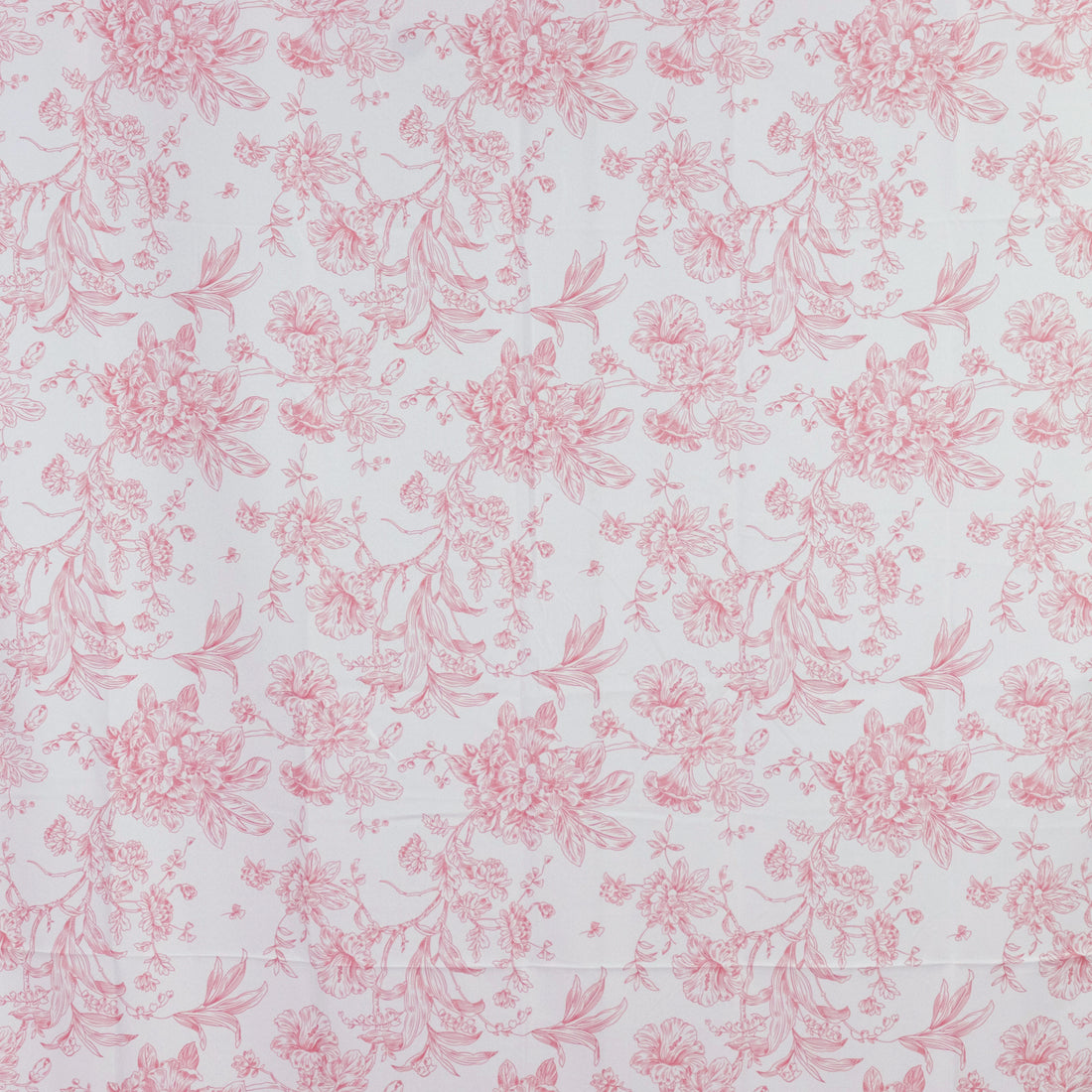 French Toile Backdrop Curtains 5x10 Pink | eFavormart