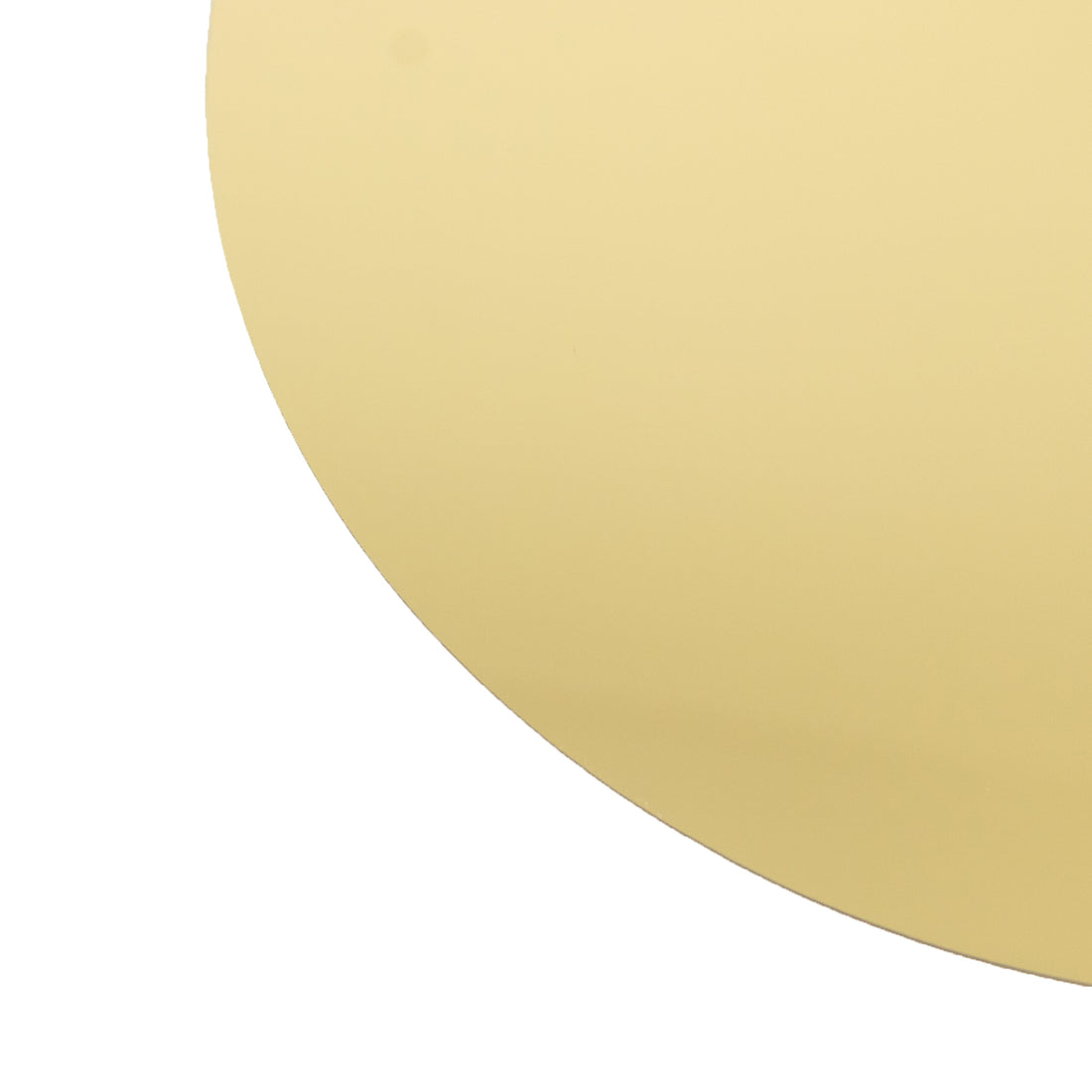 Acrylic Mirror Tray 10" Round 10pk Gold | eFavormart