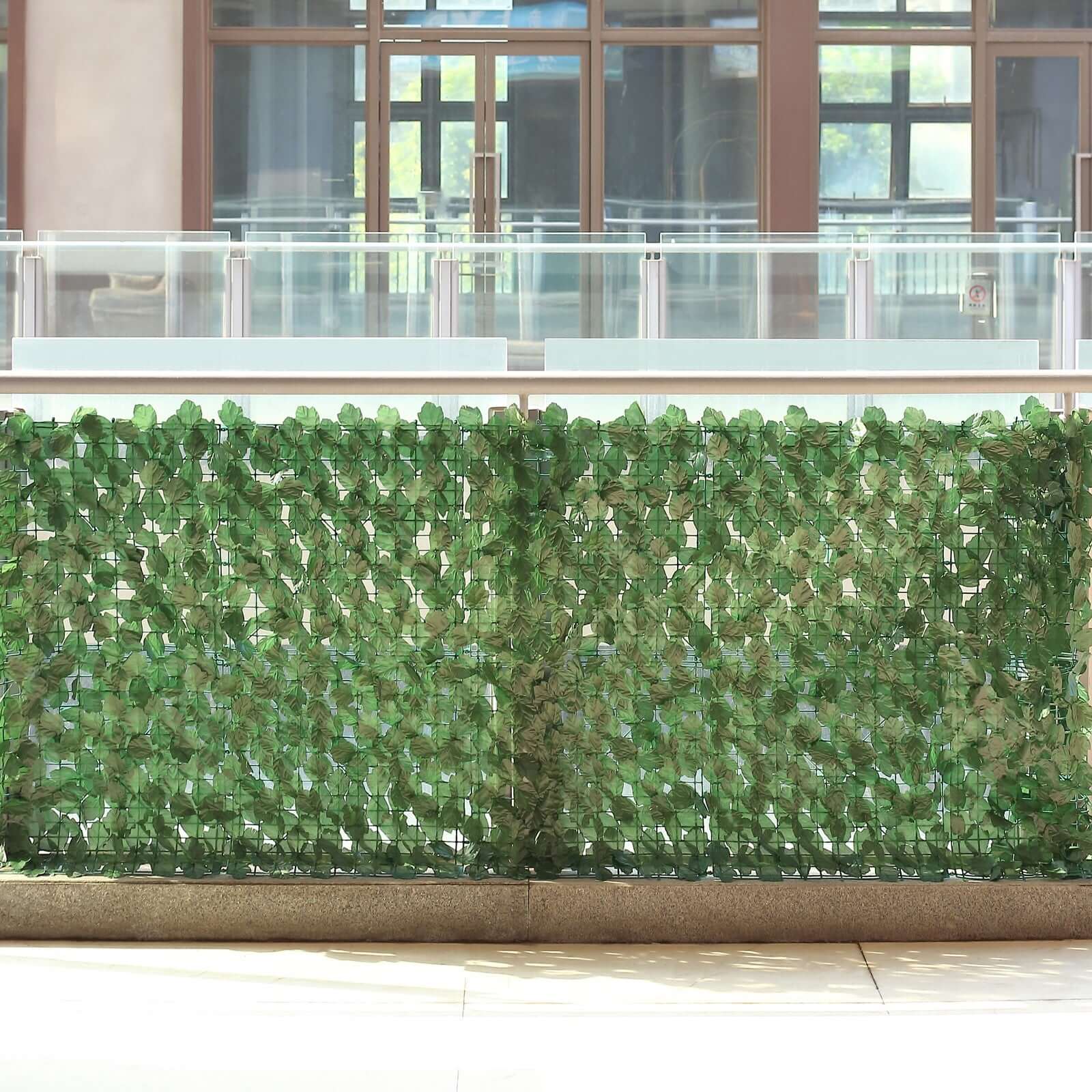 12-Pack Dark Green Artificial Ivy Wall Panels | eFavormart.com