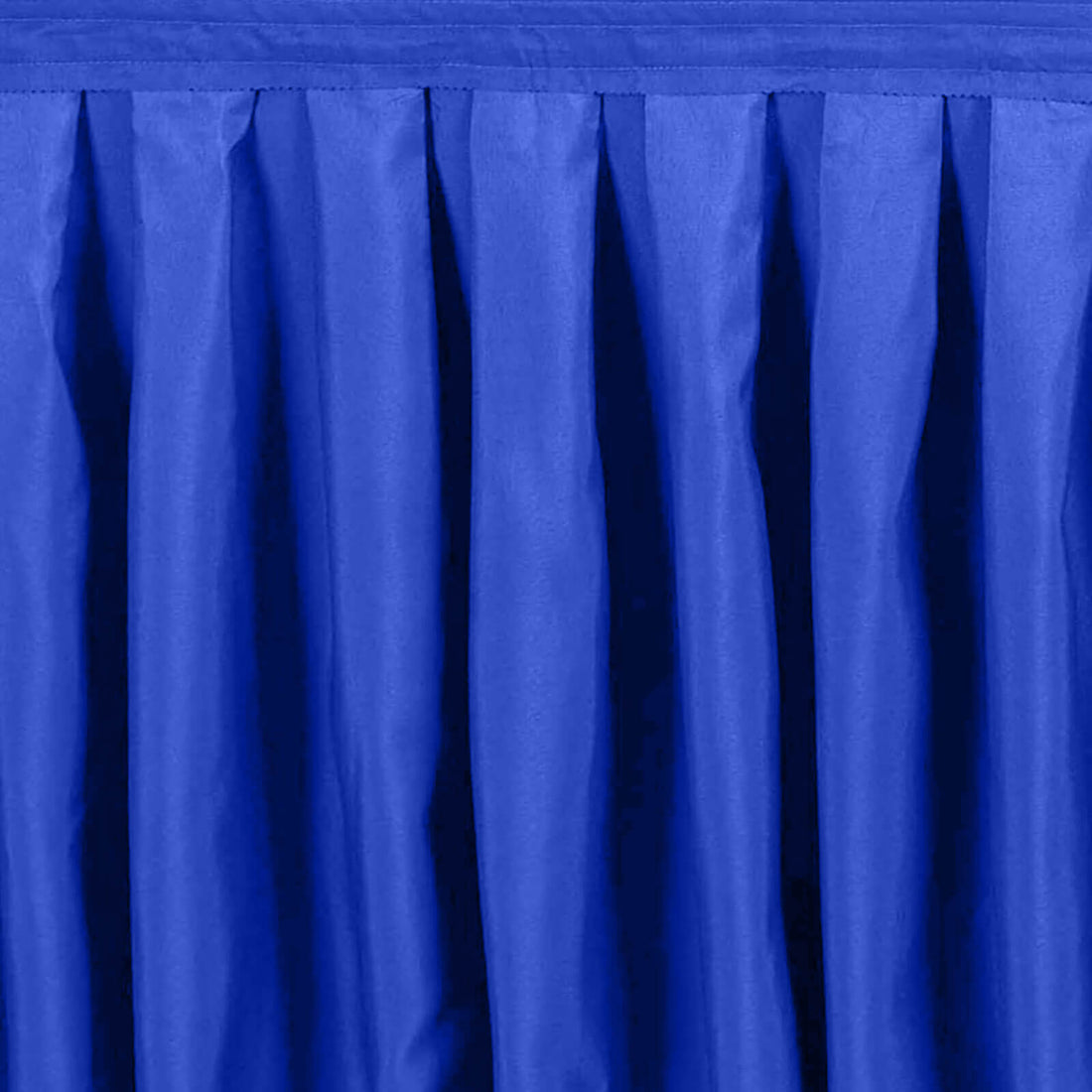 Stage Skirting Polyester Royal Blue 24"x20ft | eFavormart