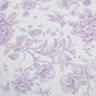 120" Lavender Lilac Toile Polyester Tablecloth | eFavormart