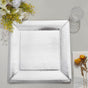 Paper Square Charger Plates 13" Silver | eFavormart