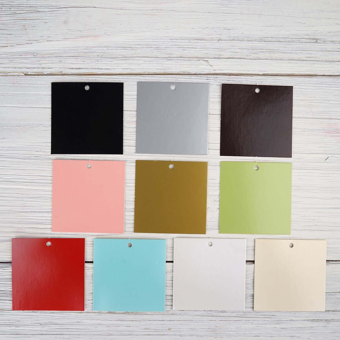 Square Shaped Wedding Favor Gift Tags (50pcs) | eFavormart