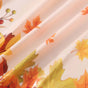Plastic Table Covers Orange Fall Leaves Pumpkin 54"x108" | eFavormart