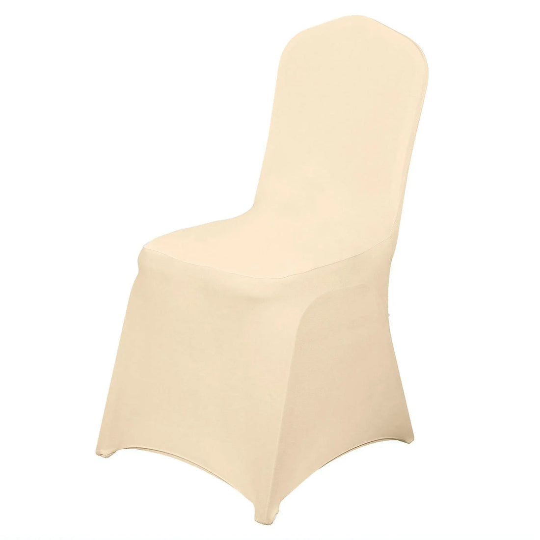 10 Pack Spandex Banquet Chair Cover Beige | eFavormart