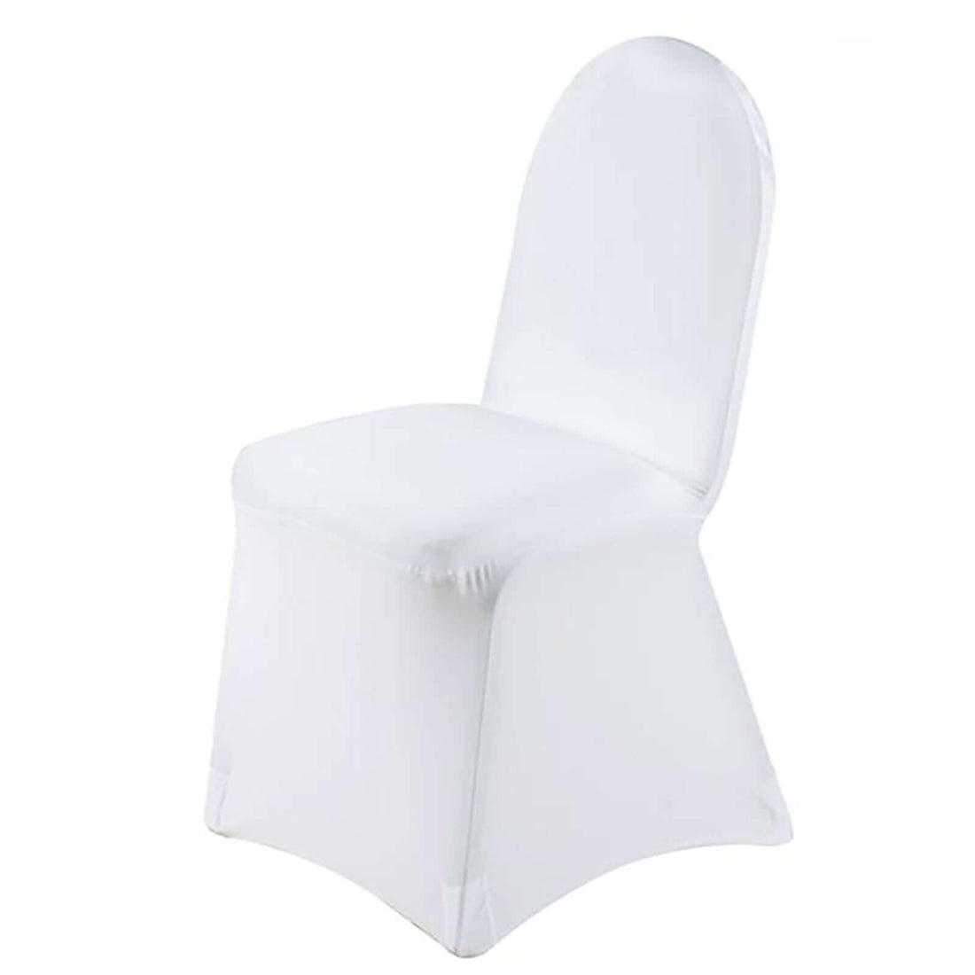 Spandex Banquet Chair Cover 220GSM White | eFavormart