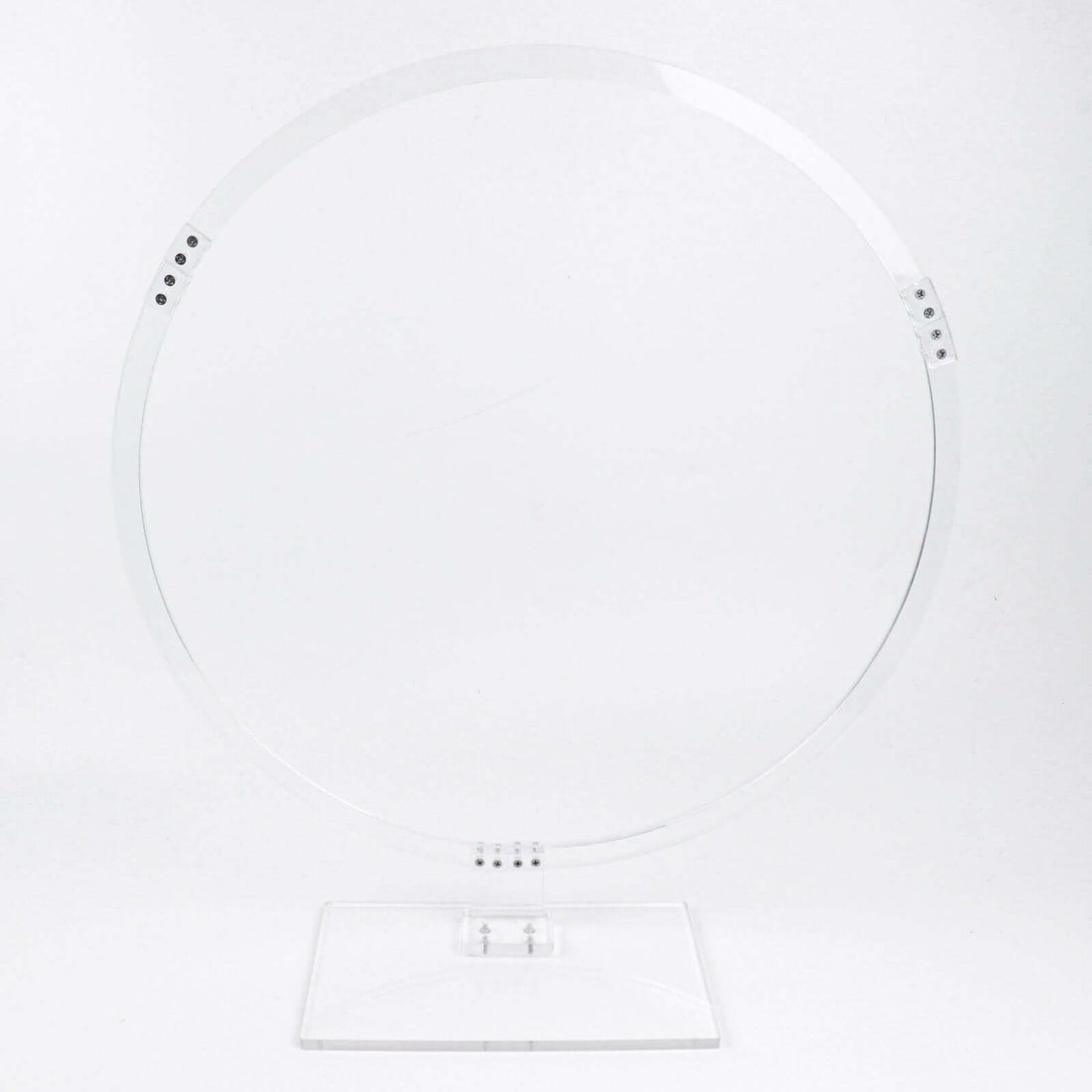 Acrylic Round Arch Hoop Stand Clear 26" | eFavormart