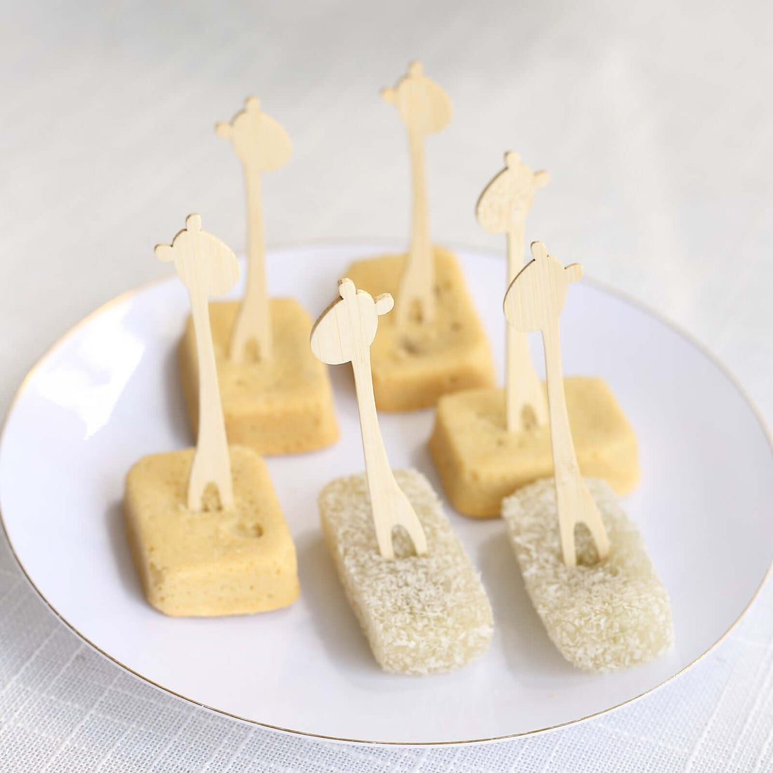 Giraffe Bamboo Cocktail Picks 4" | eFavormart