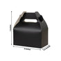 Black Gable Party Favor Boxes 25-Pack | eFavormart