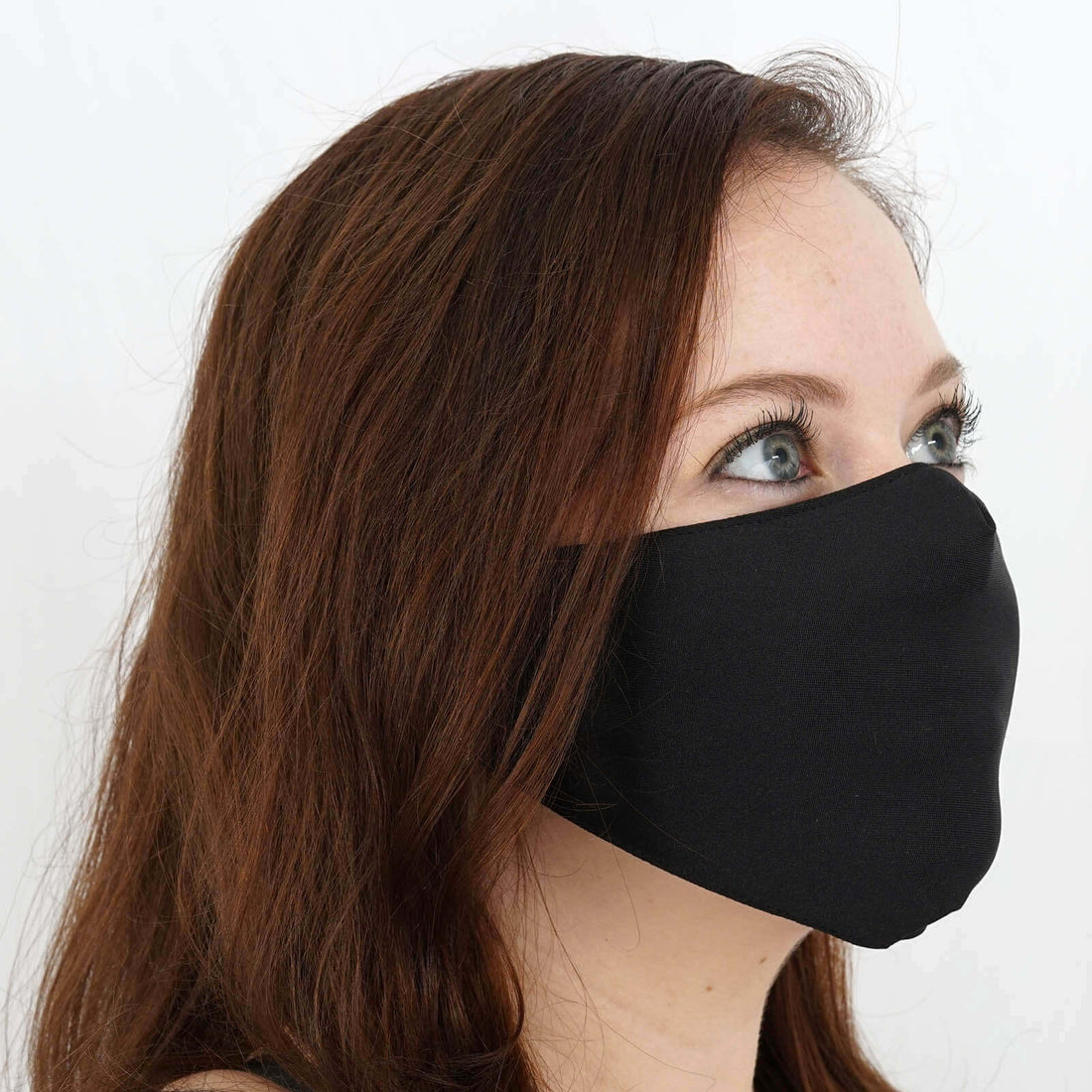 Black Ultra Soft 100% Organic Cotton Face Masks | eFavormart