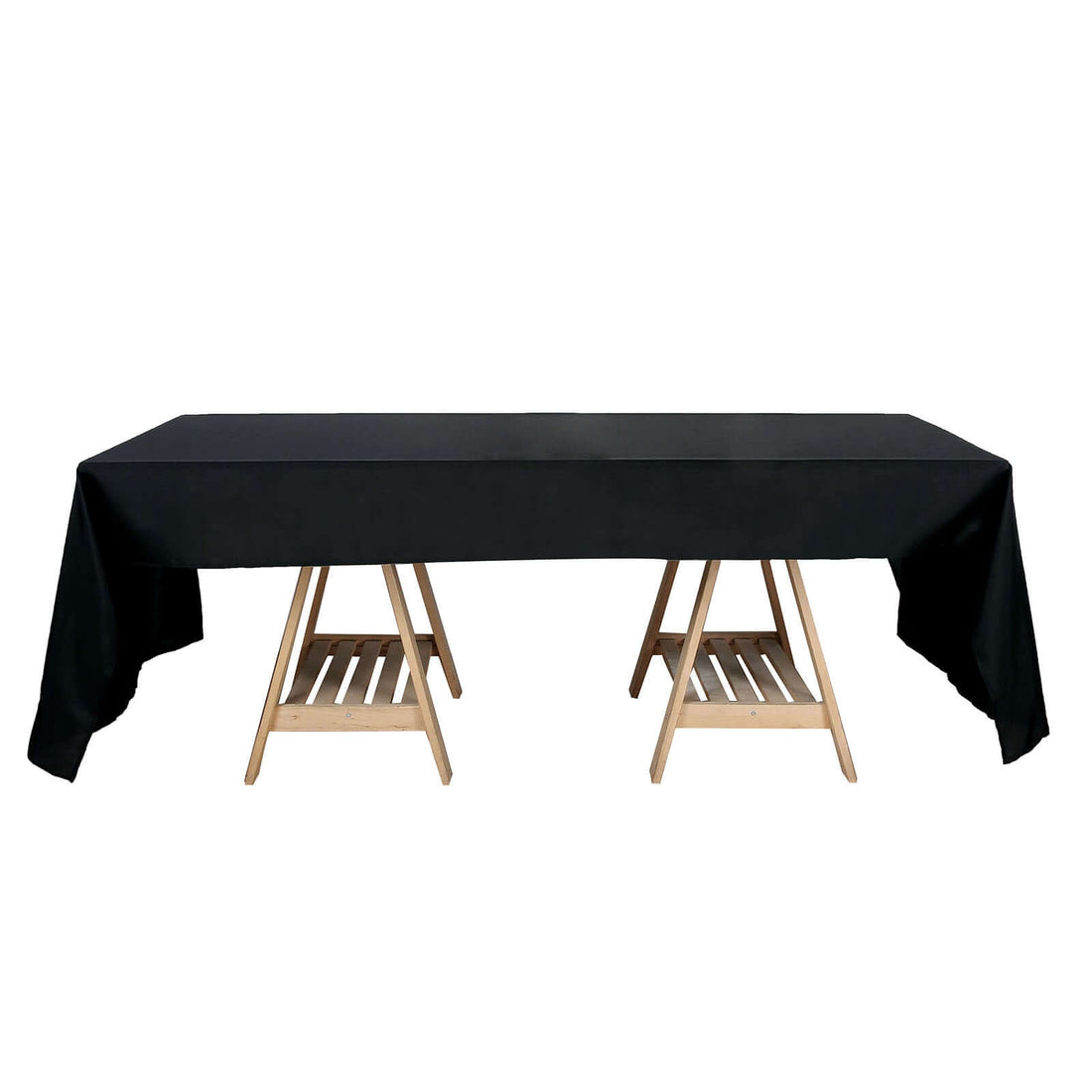 Polyester Tablecloth 50"x120" Black | eFavormart