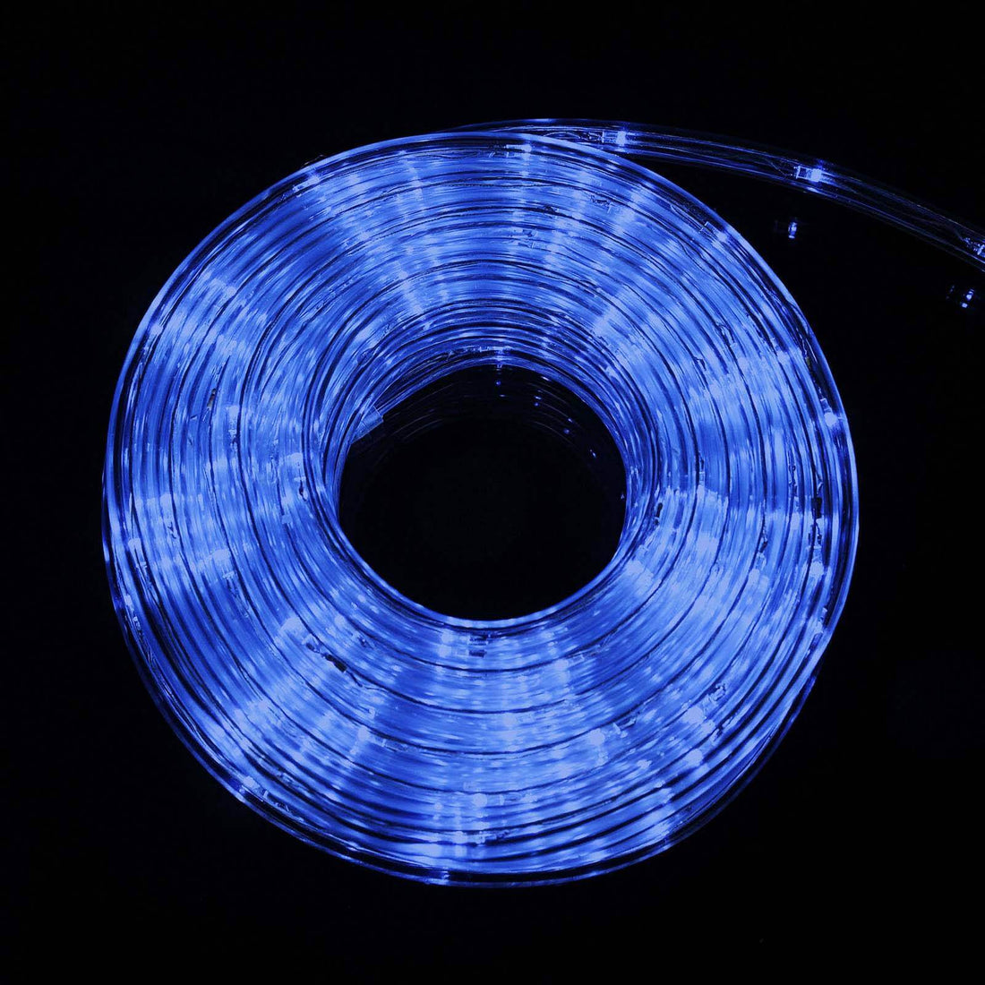 Light Blue Waterproof Rope Lights With 250 Bright LEDs | eFavormart