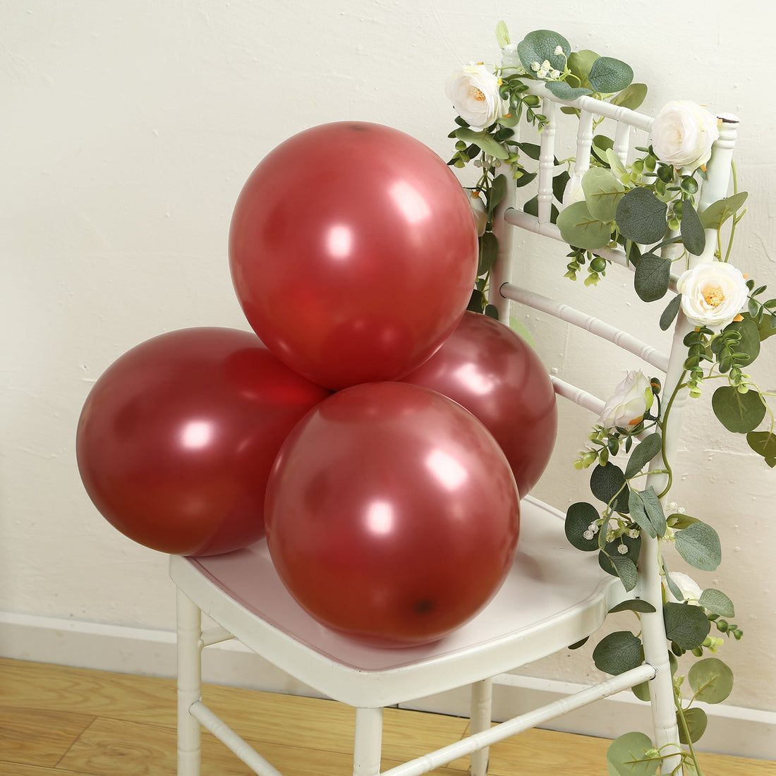 12" Burgundy Biodegradable Latex Balloons | eFavormart