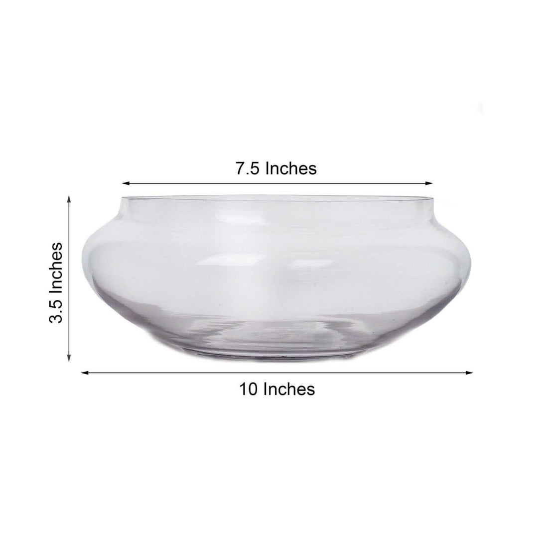 Glass Floating Candle Bowl 10" | eFavormart