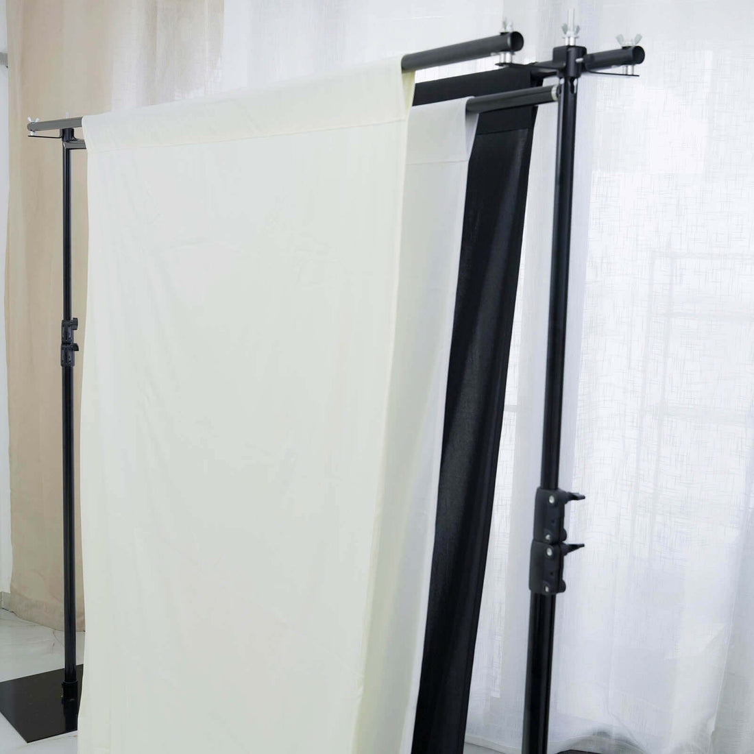 10ft DIY Triple Cross Bars for Pipe and Drape Stands | eFavormart