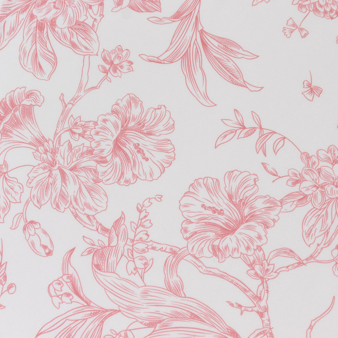 French Toile Cloth Napkins Pink Polyester | eFavormart