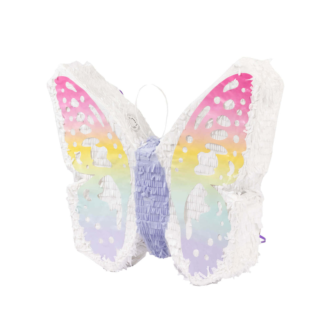 White Lilac Paper Butterfly Pinata, 23