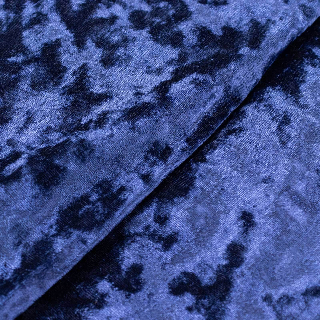 Navy Blue Crushed Velvet Fabric Roll | eFavormart
