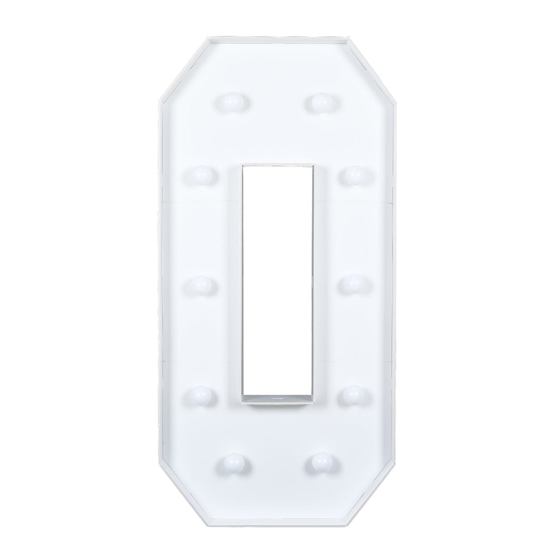 4ft White LED Marquee Number "X" | eFavormart
