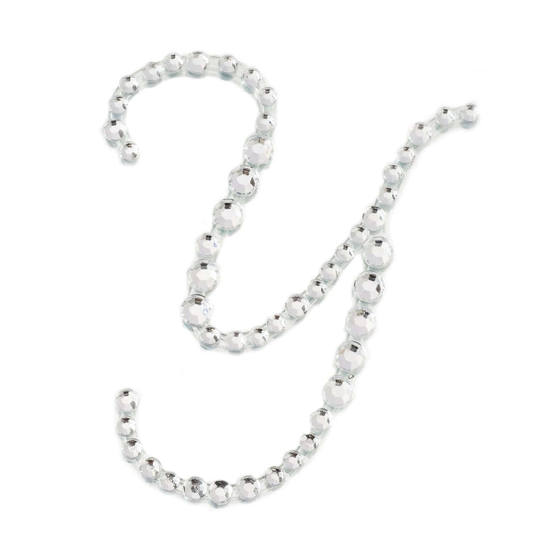 12-Pack Clear Rhinestone Letter "Y" Stickers | eFavormart