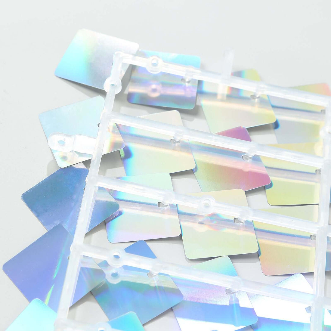 Iridescent Blue Sequin Wall Photo Backdrop | eFavormart