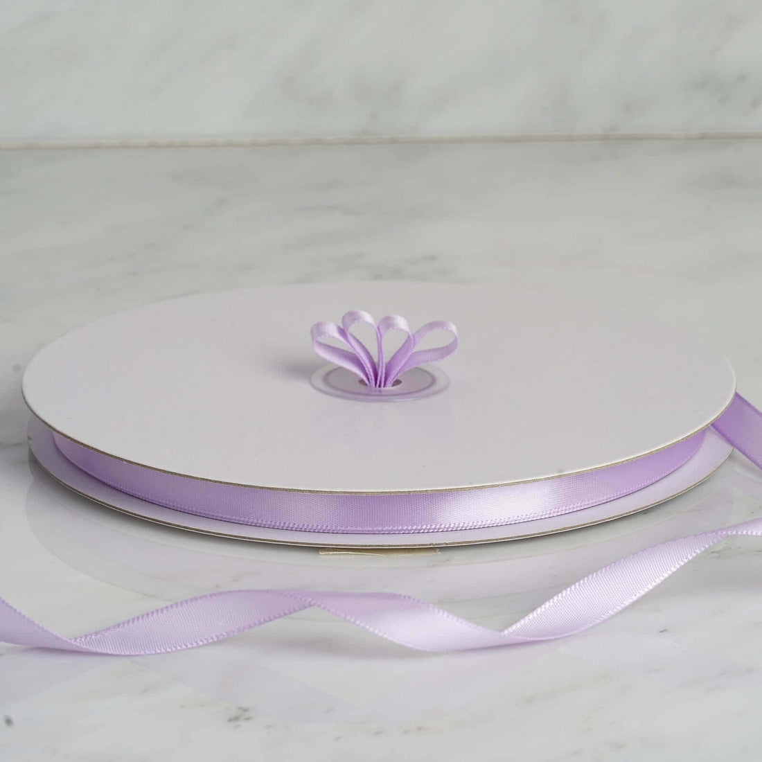 Lavender Lilac Satin Ribbon 3/8", 100 Yards | eFavormart