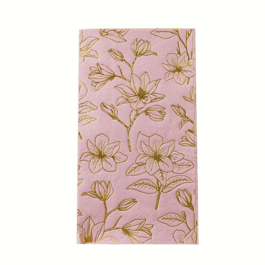 Paper Dinner Napkins Dusty Rose Gold Magnolia 8