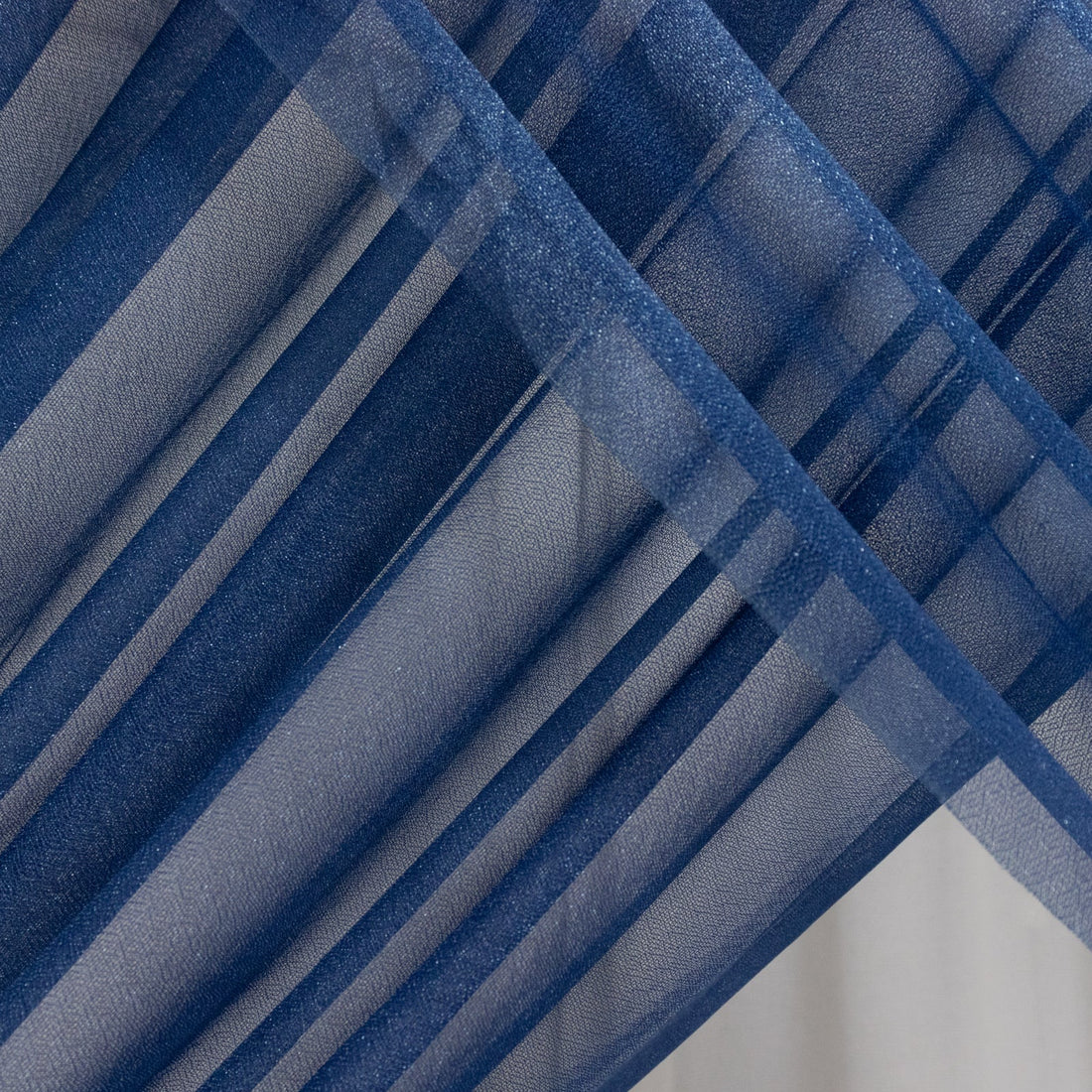 Navy Blue Sheer Wedding Arch Drapery 5ftx32ft | eFavormart