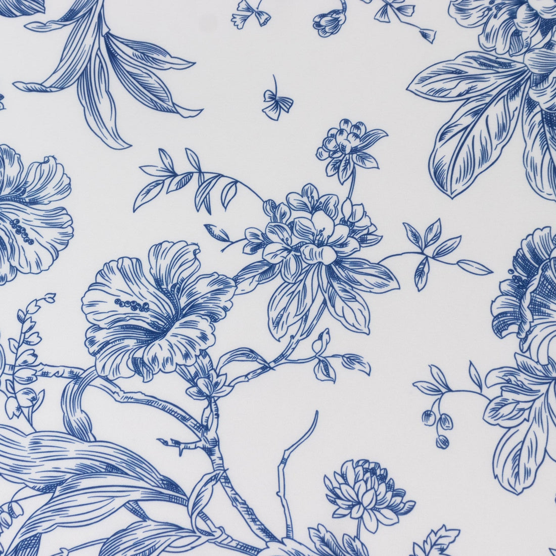 French Toile Cloth Napkins Blue Polyester | eFavormart