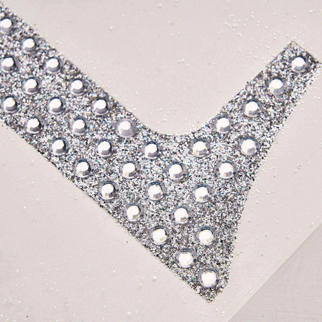 4" Rhinestone Sticker Numbers "7" Silver | eFavormart