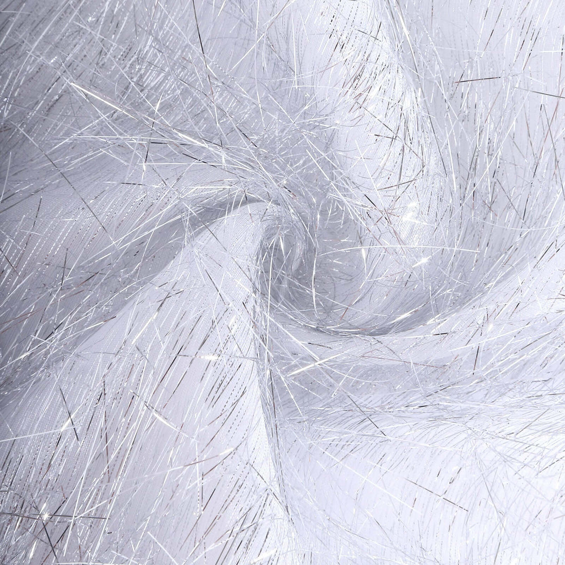 Polyester Fringe Sashes 6"x108" Silver | eFavormart