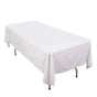Scuba Tablecloth 60"x102" White | eFavormart