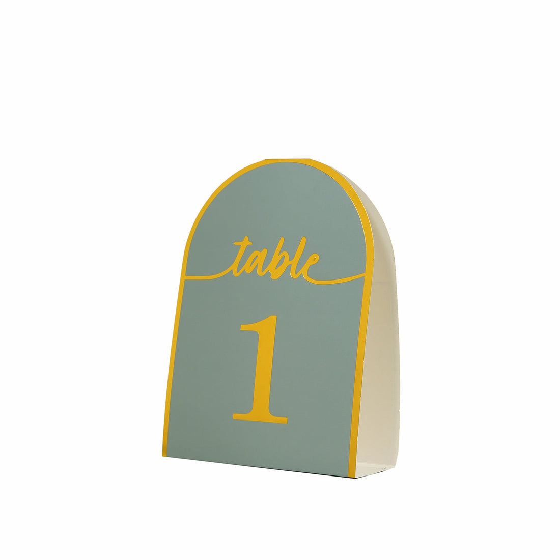 Arch Table Numbers 1-25 Dusty Blue 7" | eFavormart