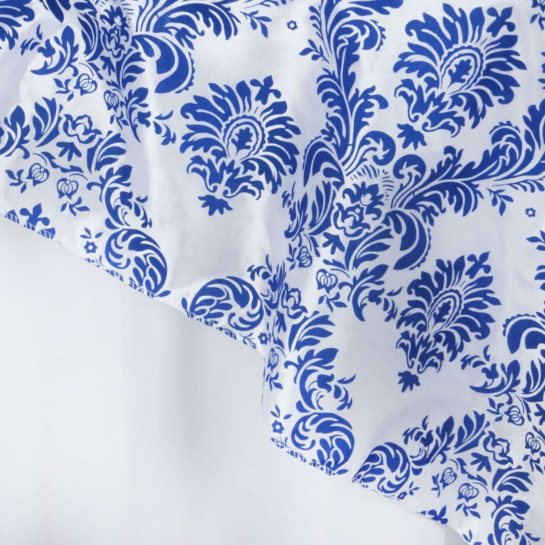 Flocking Table Overlay 60"x60" Royal Blue | eFavormart