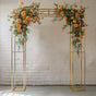 Gold Metal Rectangular Backdrop Stand | eFavormart