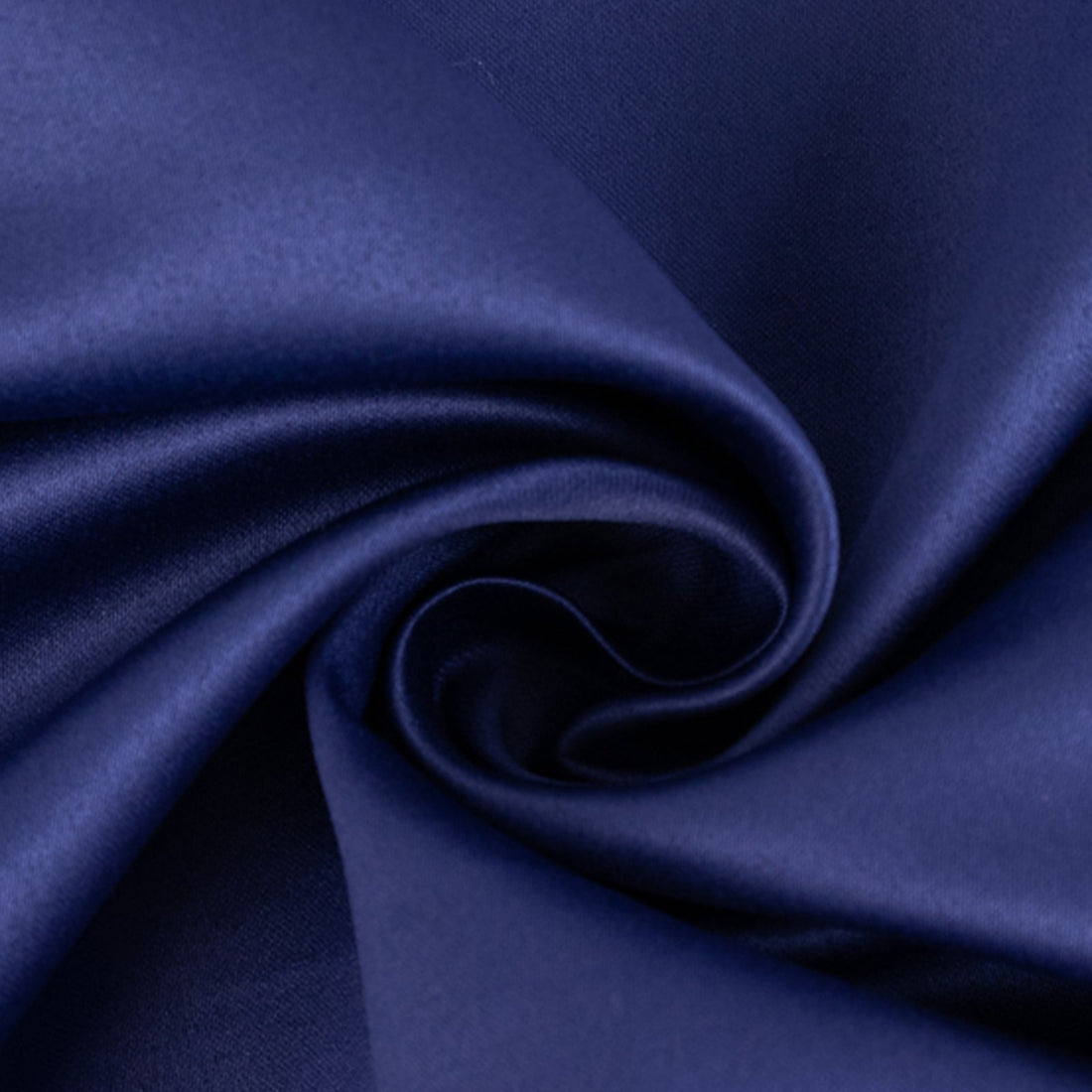 Navy Blue Lamour Satin Fabric Bolt 54"x10 Yards | eFavormart