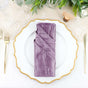 Accordion Crinkle Napkins 20"x20" Amethyst | eFavormart