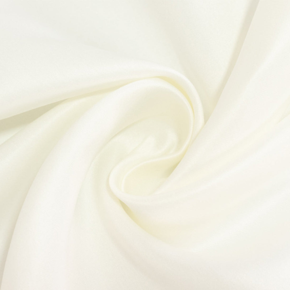 Lamour Satin Table Overlay 72"x72" Ivory | eFavormart