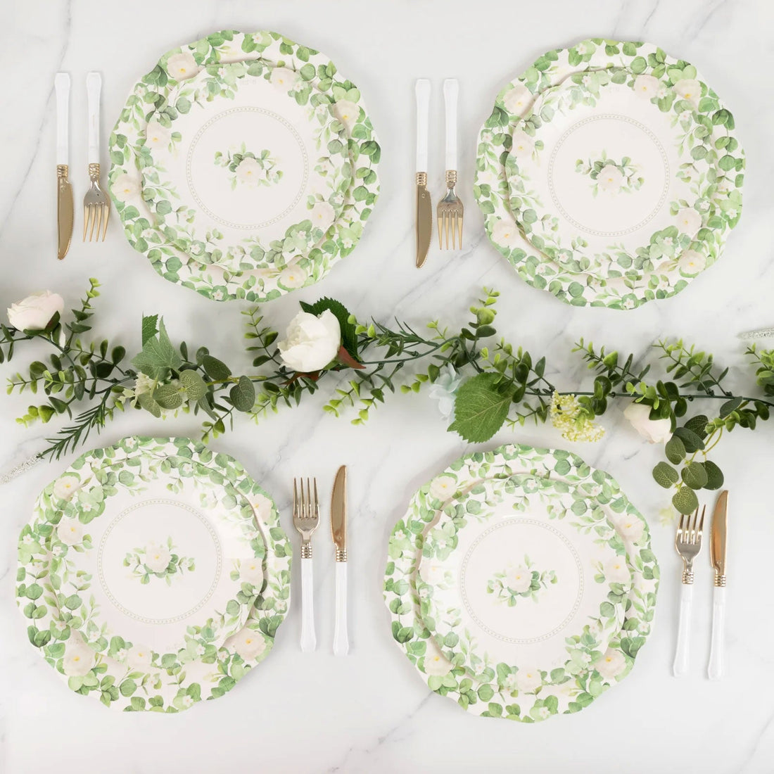 Paper Round Dinner Plates 11