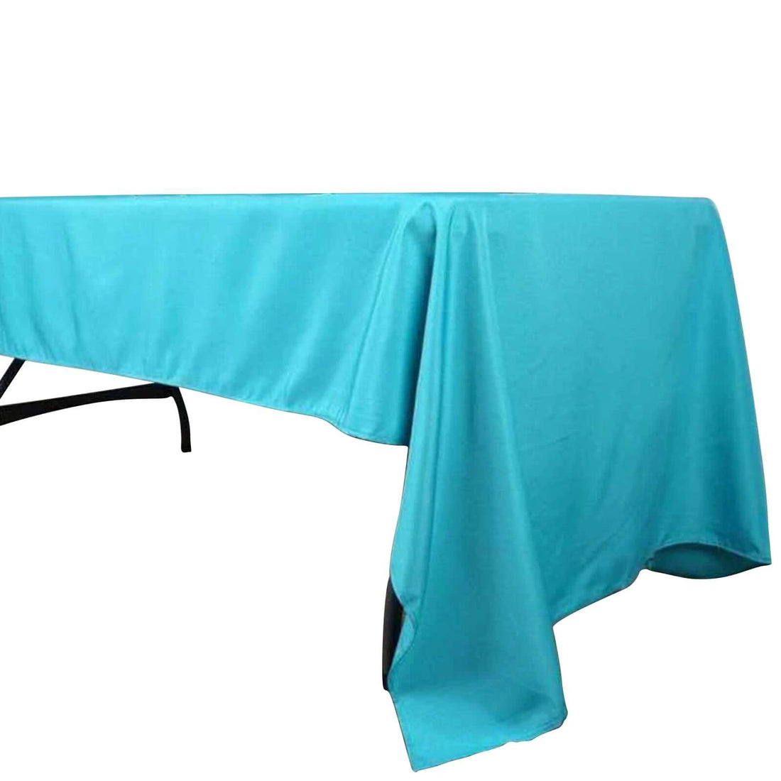 Polyester Tablecloth 60"x126" Turquoise | eFavormart