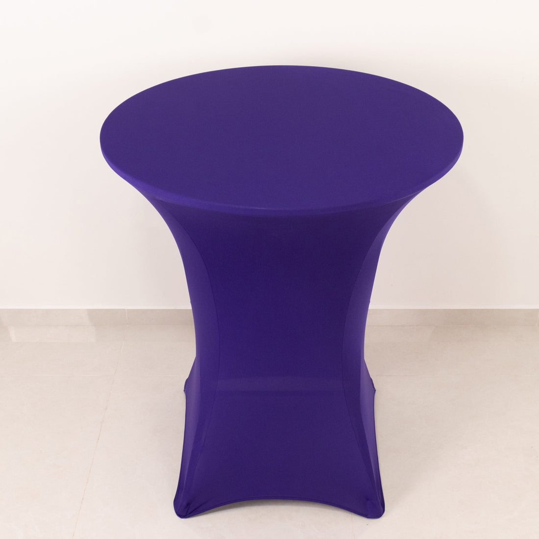 Highboy Spandex Table Cover 33"-36" Purple | eFavormart