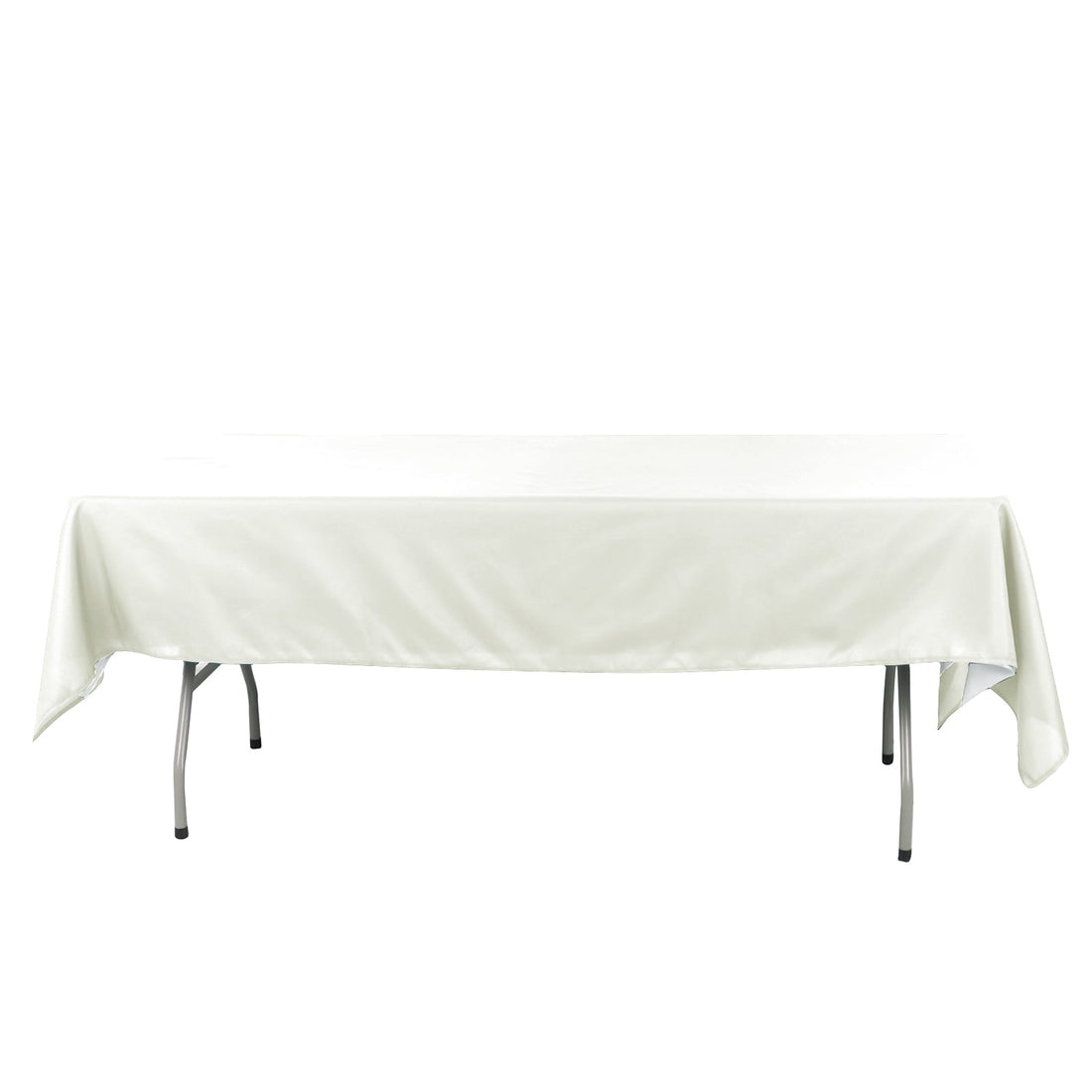 Cotton Blend Tablecloth 60"x102" Ivory | eFavormart