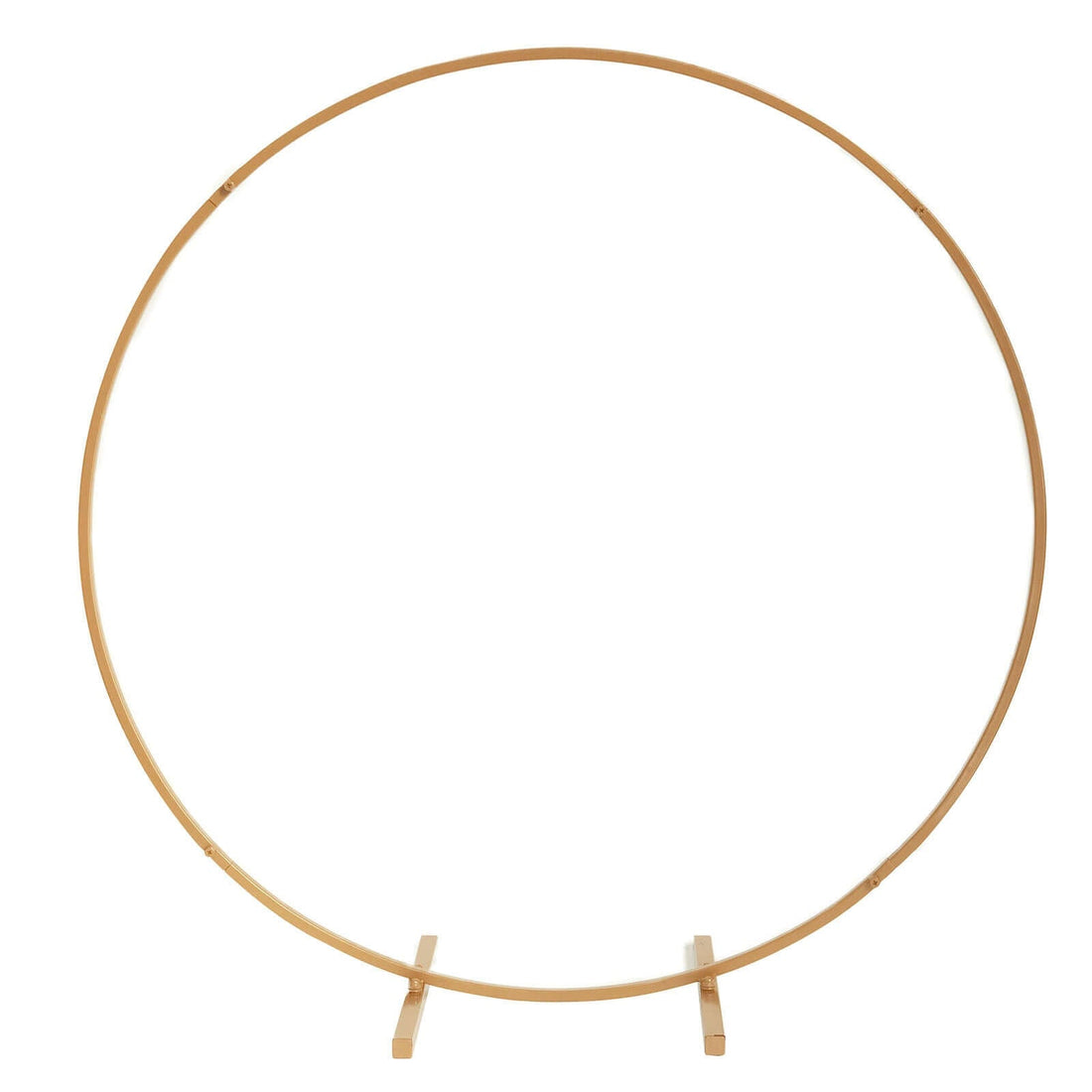 36" Gold Metal Round Hoop Wedding Centerpiece | eFavormart