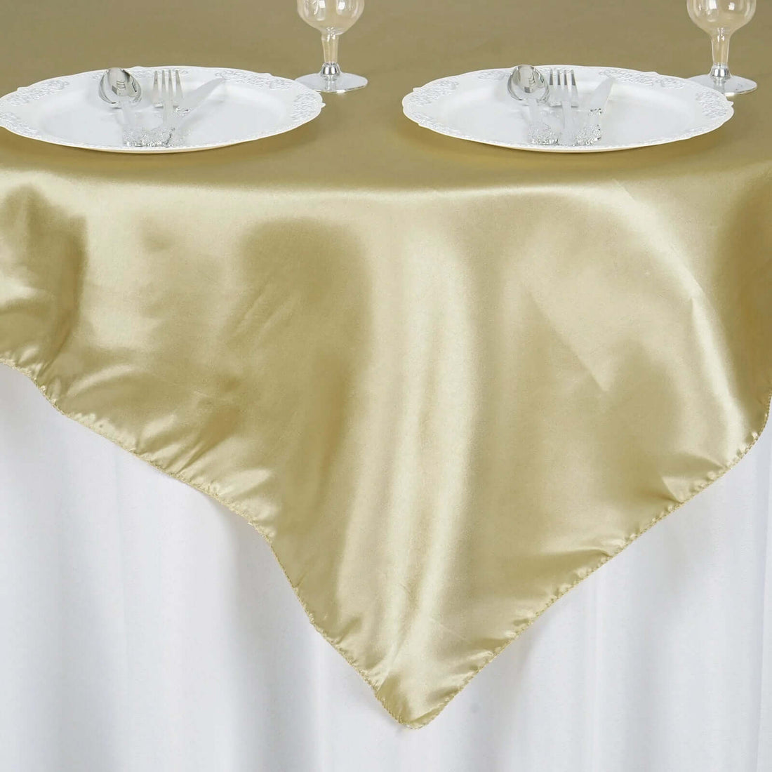 Satin Table Overlay 60