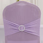 Spandex Banquet Chair Cover & Buckle Sash Lavender | eFavormart