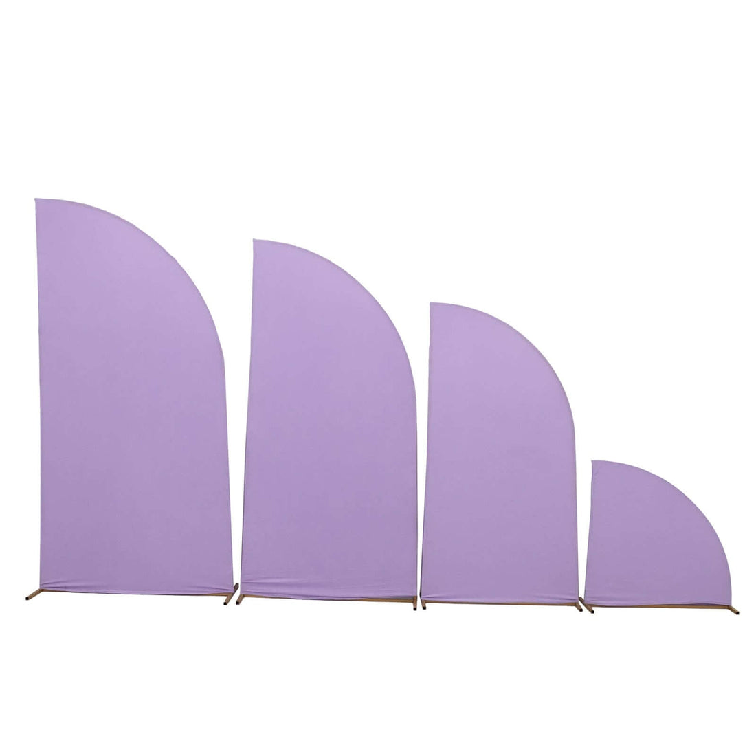 Lavender Lilac Spandex Arch Covers | eFavormart